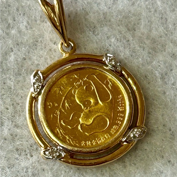 Jewelry | Gold Coin Pendent | Poshmark